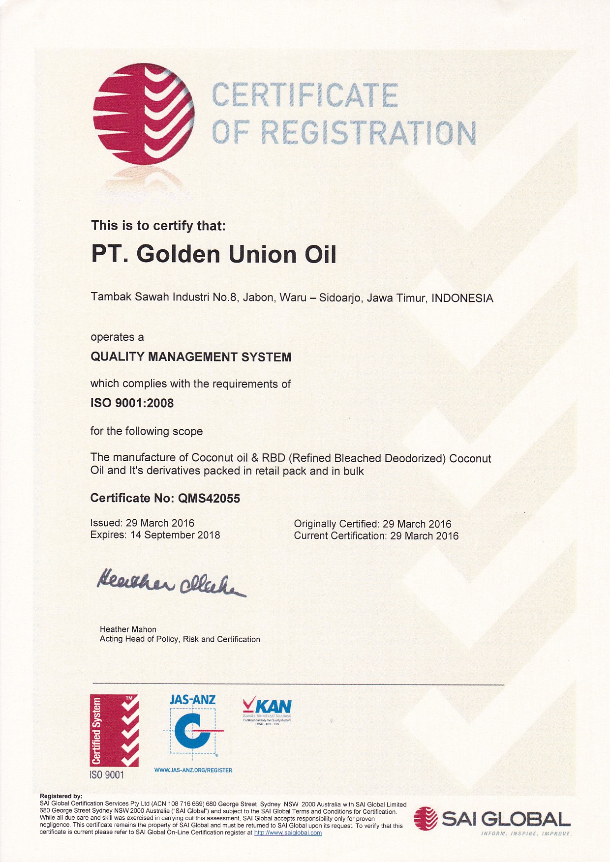 PT. Golden Union Oil